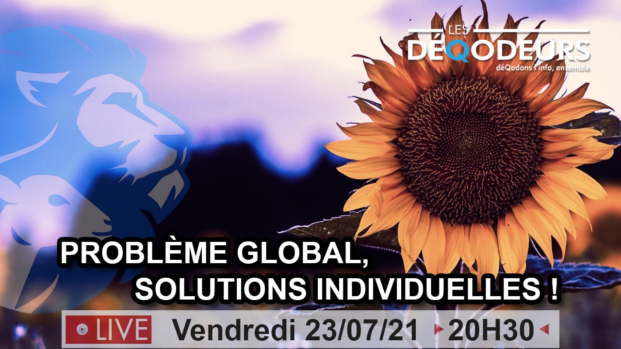 Live du 23 juillet 2021 - Problème global, Solutions individuelles ...